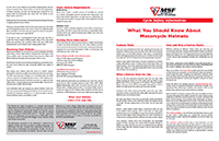 MSF Library – Motorcycle Safety Foundation