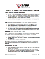 MSF Library – Motorcycle Safety Foundation