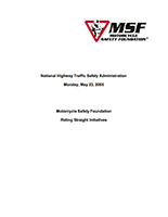 MSF Library – Motorcycle Safety Foundation