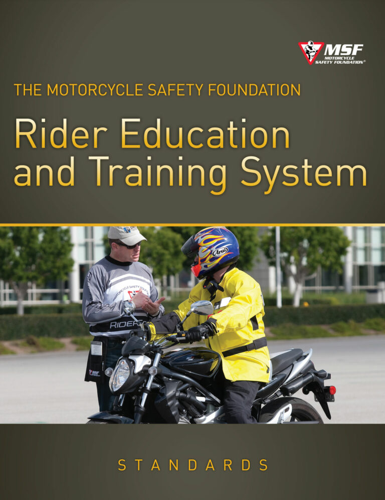 MSF Standards - Motorcycle Safety Foundation